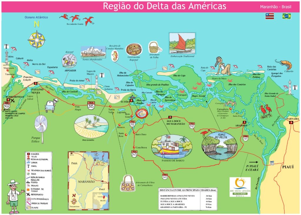 Secretaria de Turismo do Maranhão: Veja e baixe o mapa das atrações do ...